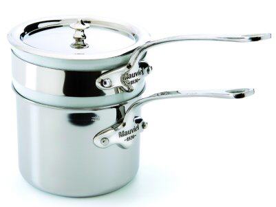 Mauviel M'cook Wasserbad, Topf für Kuvertüre, Bain Marie, Temperiertopf ...